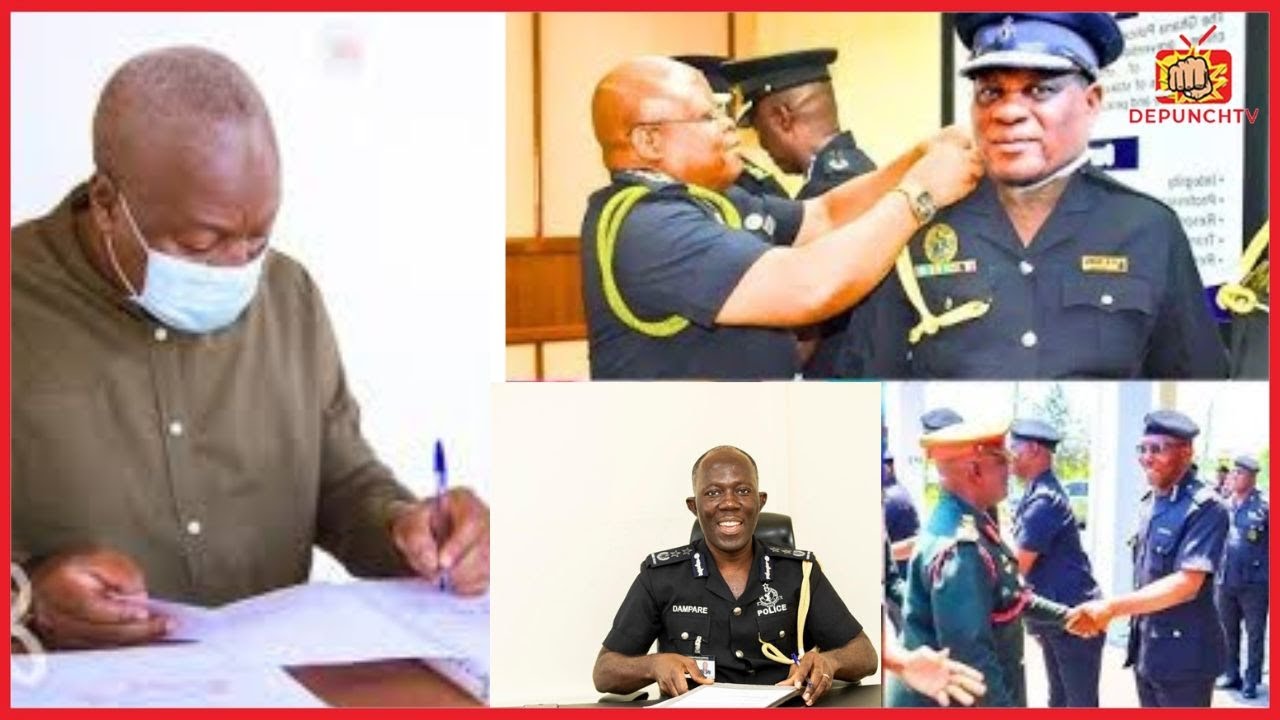 BRÉÄKING NEW!; Mahama Congrátulate & Appoint Tetteh Yohonu As New IGP ...