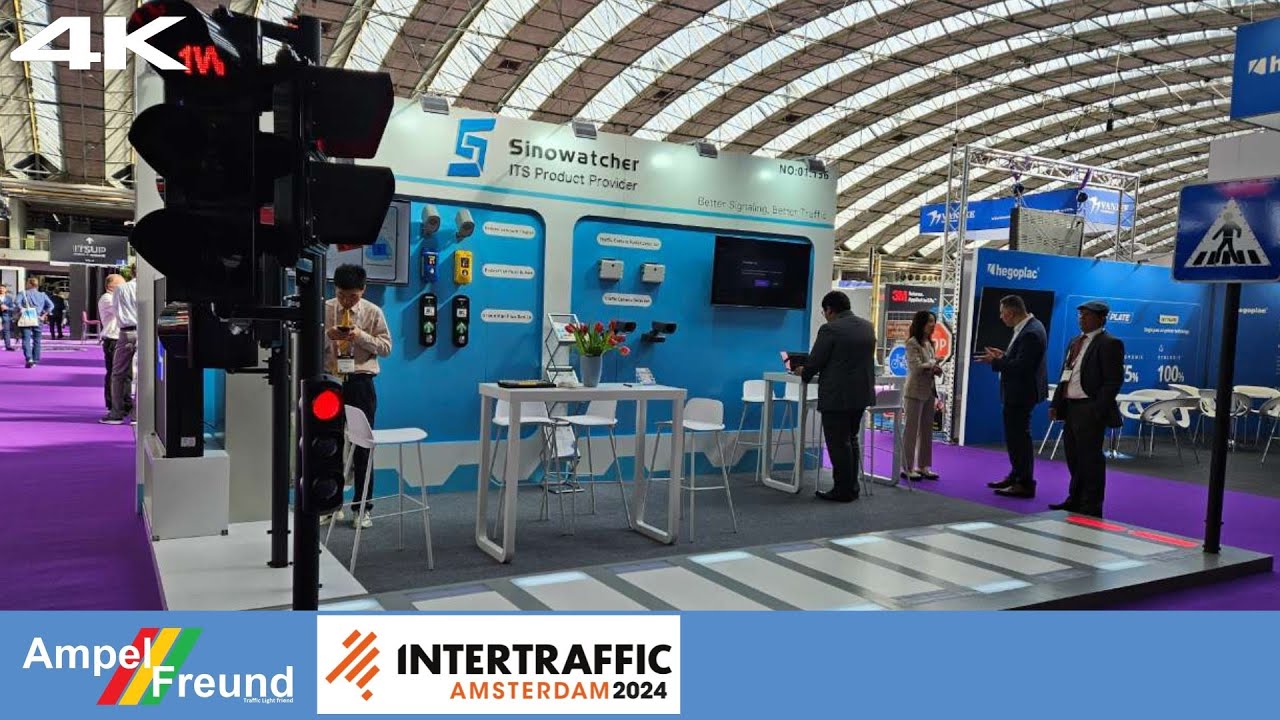 [4K] Intertraffic 2024 Amsterdam: Sinowatcher Traffic (China) - YouTube