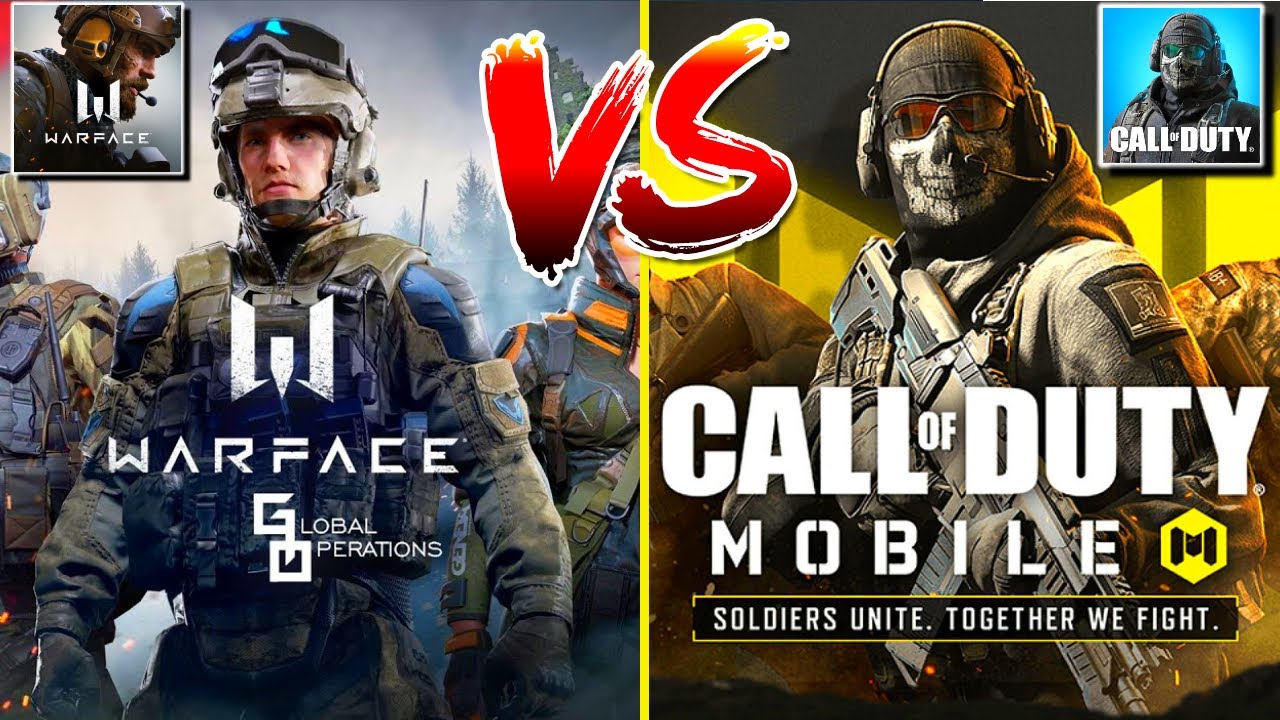 Call Of Duty Mobile VS Warface Mobile - YouTube