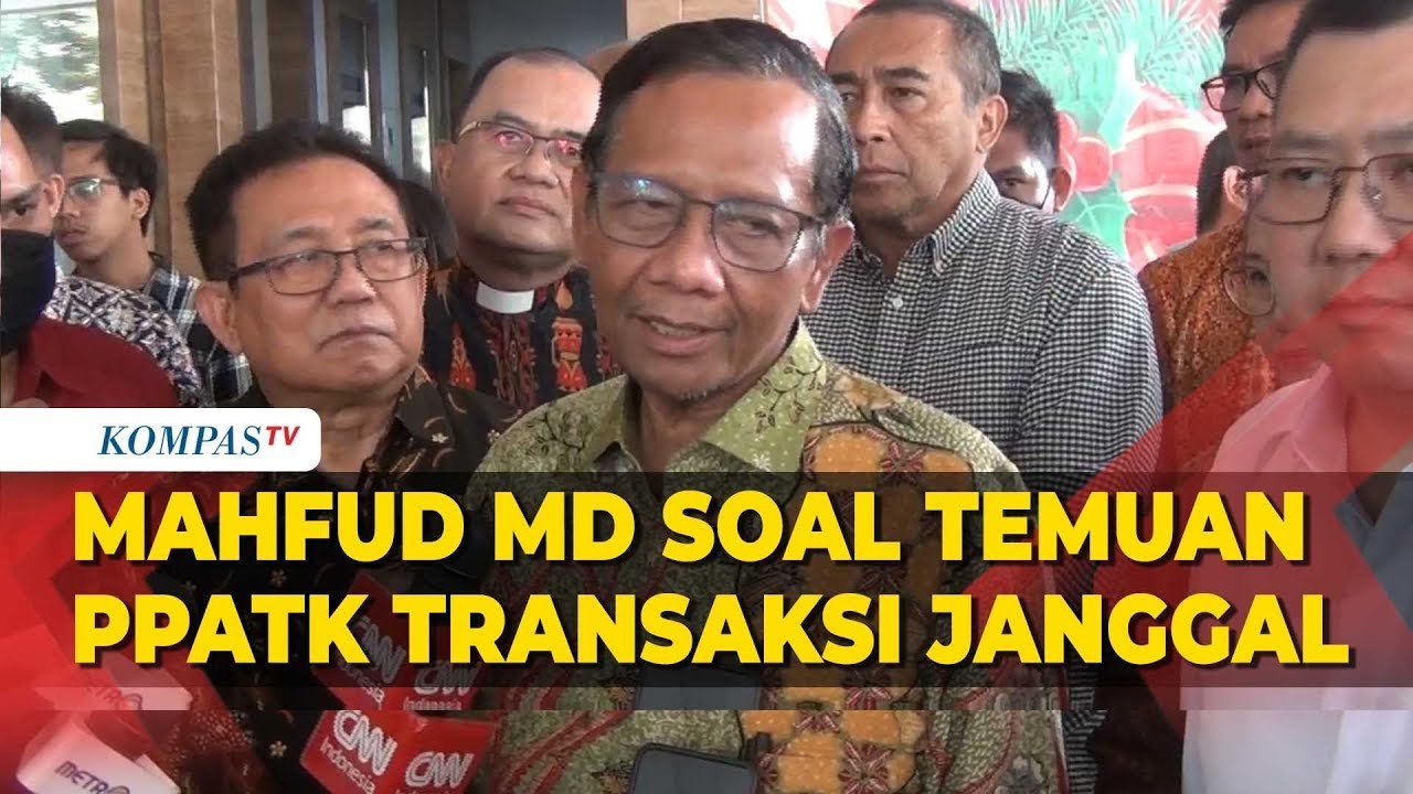 Menko Polhukam Mahfud Md Soal Temuan Ppatk Transaksi Janggal Di Pemilu