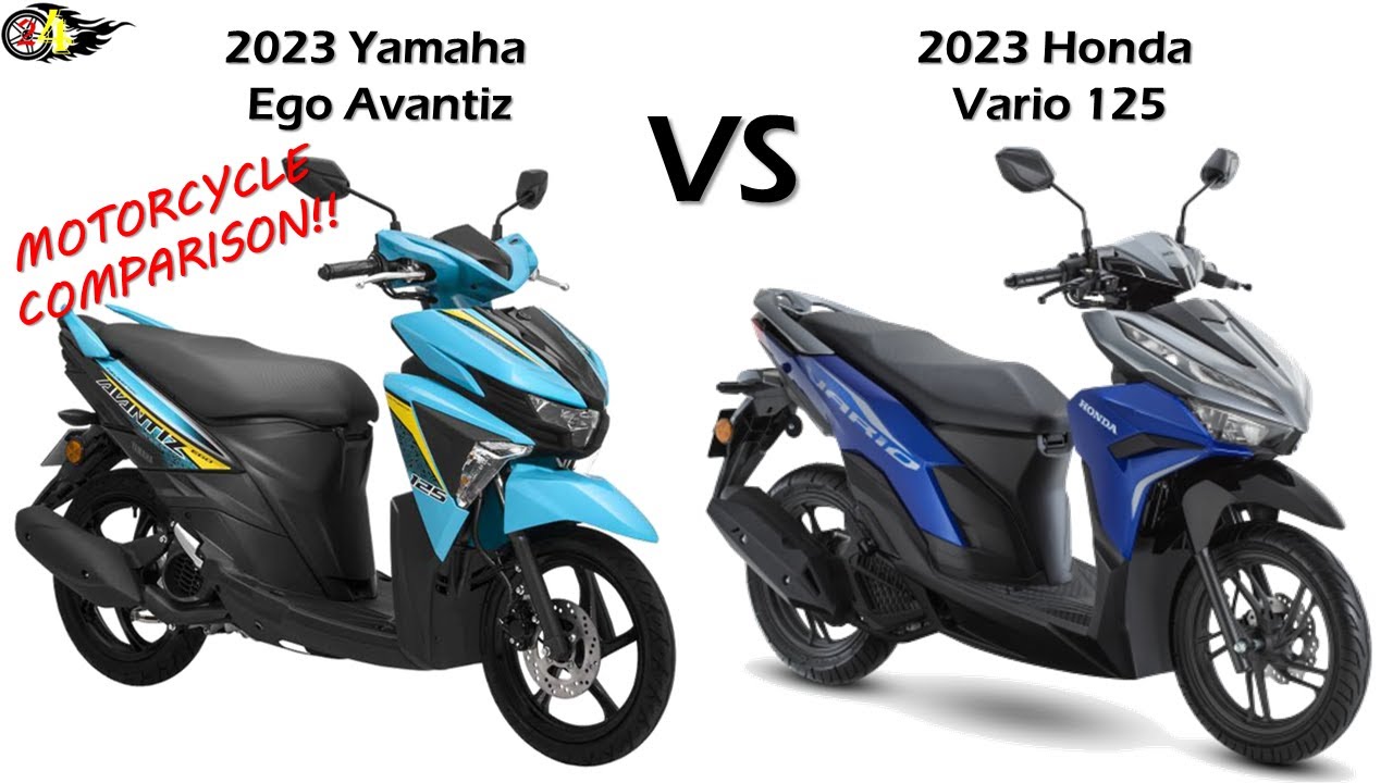 #045: 2023 Yamaha Ego Avantiz vs 2023 Honda Vario 125 | Honda Vario 125 ...