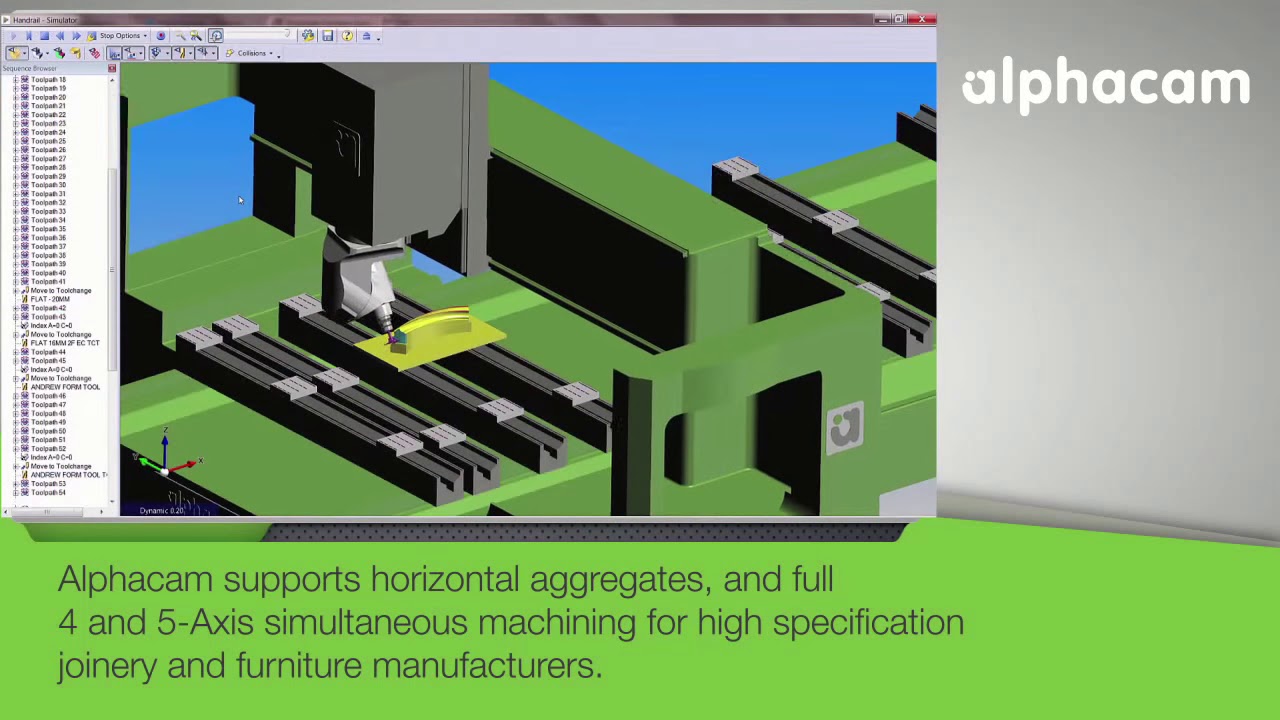 Alphacam Testdrive Trial - YouTube