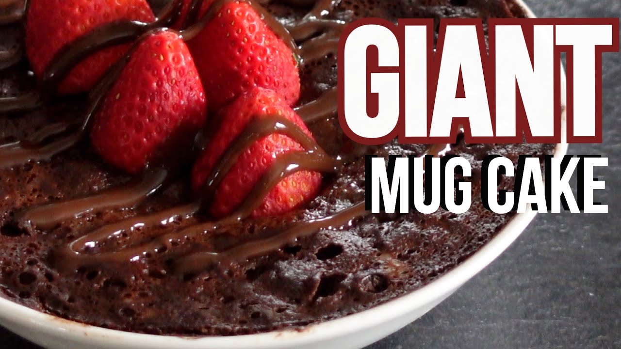 KINO Collagen GIANT MUG CAKE | EASY RECIPE | HIGH PROTEIN - YouTube