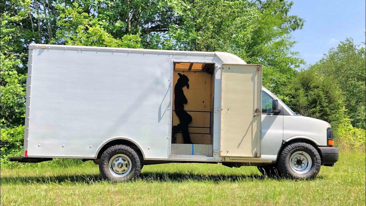 My Budget Box Van Conversion, flooring ideas. - YouTube