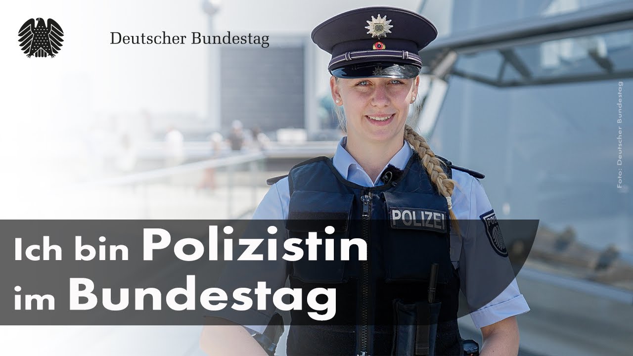 Meet the team: Ich bin Polizistin im Bundestag - YouTube