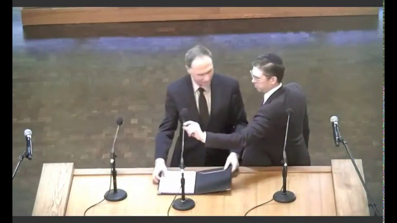 Funeral of Rabbi Aaron Panken [Live stream Capture] - YouTube