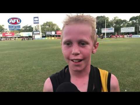 Gus Trigwell – Post match interview: Under 12 Atkinson Grand Final ...