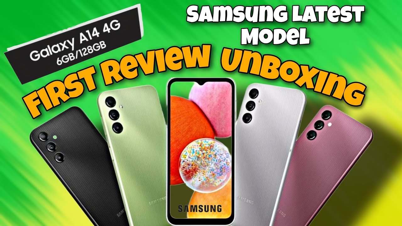 Samsung A14 4G First Review | Samsung Latest Model A14 4G Unboxing | # ...