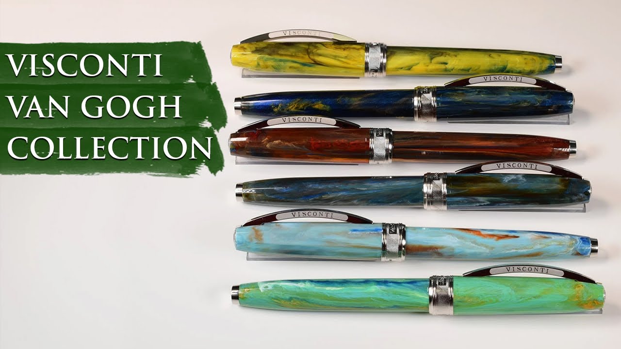 Visconti Van Gogh Collection Overview｜ Available at Appelboom - YouTube