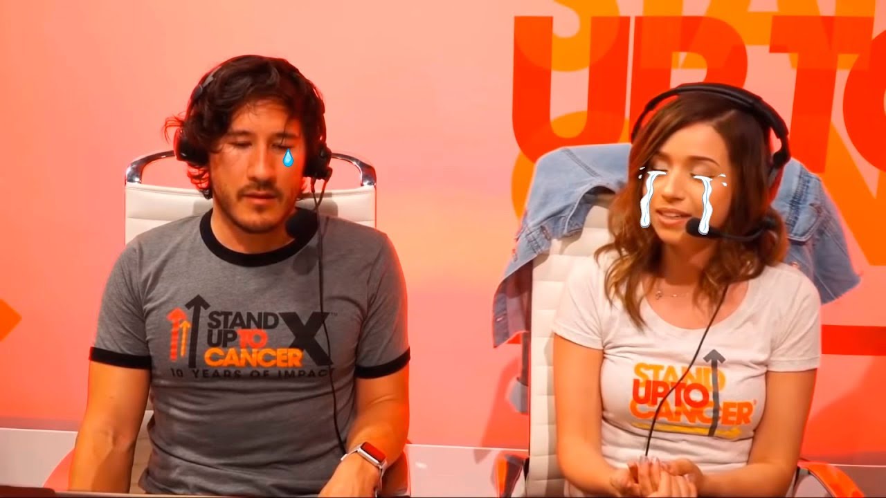 Pokimane and Markiplier Play Fortnite at Stand Up To Cancer - YouTube