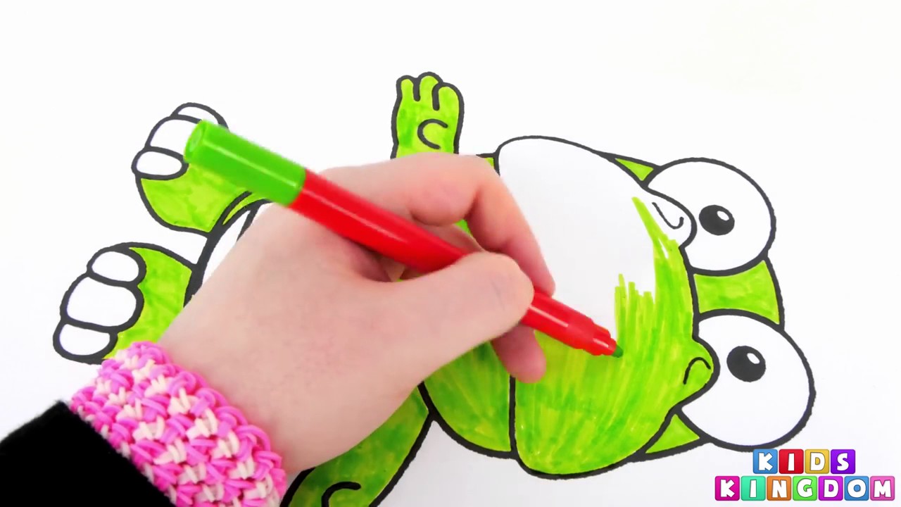 Pororo the Little Penguin Coloring Book Page Crong Episode Fun Drawing ...