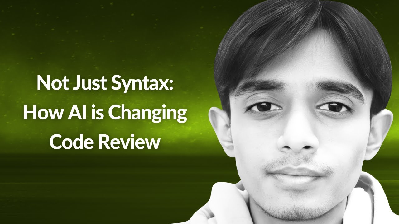 Not Just Syntax: How AI is Changing Code Review | Shubham Singh | Conf42 Python 2025 - YouTube