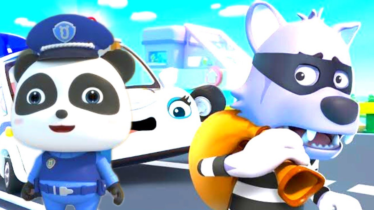 Baby Police car video | police car game | police car kids video | baby ...