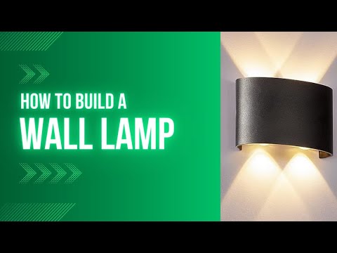 how to make Wall lamp [ wall lights connection kaise kare #electrician ...