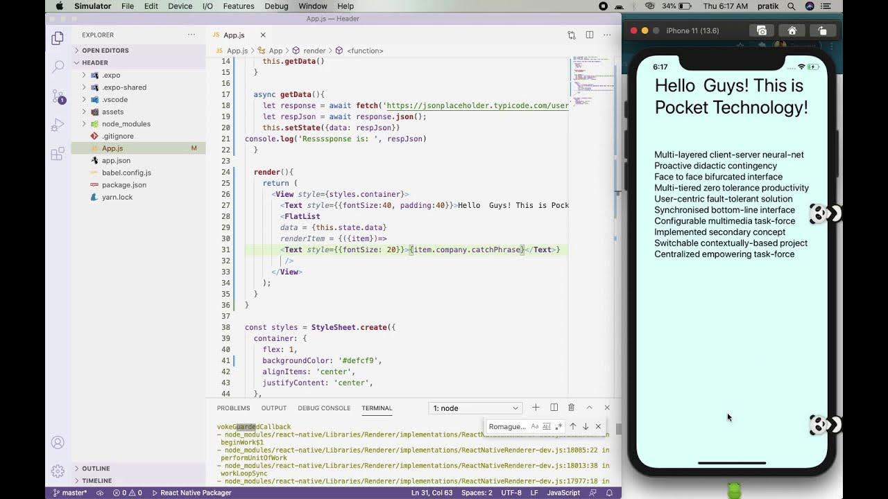 How to fetch API Data in Flatlist React Native 2023 - YouTube