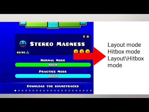Stereo madness в Layout, hitbox и layout\hitbox mode - YouTube