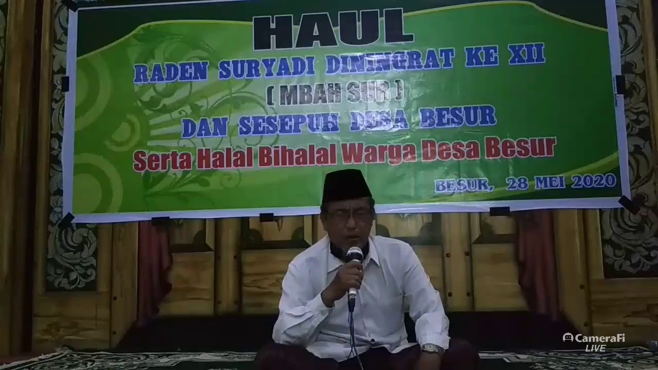 HAUL raden suryadi diningrat [MBAH SUR] dan para sesepuh DESA BESUR ...