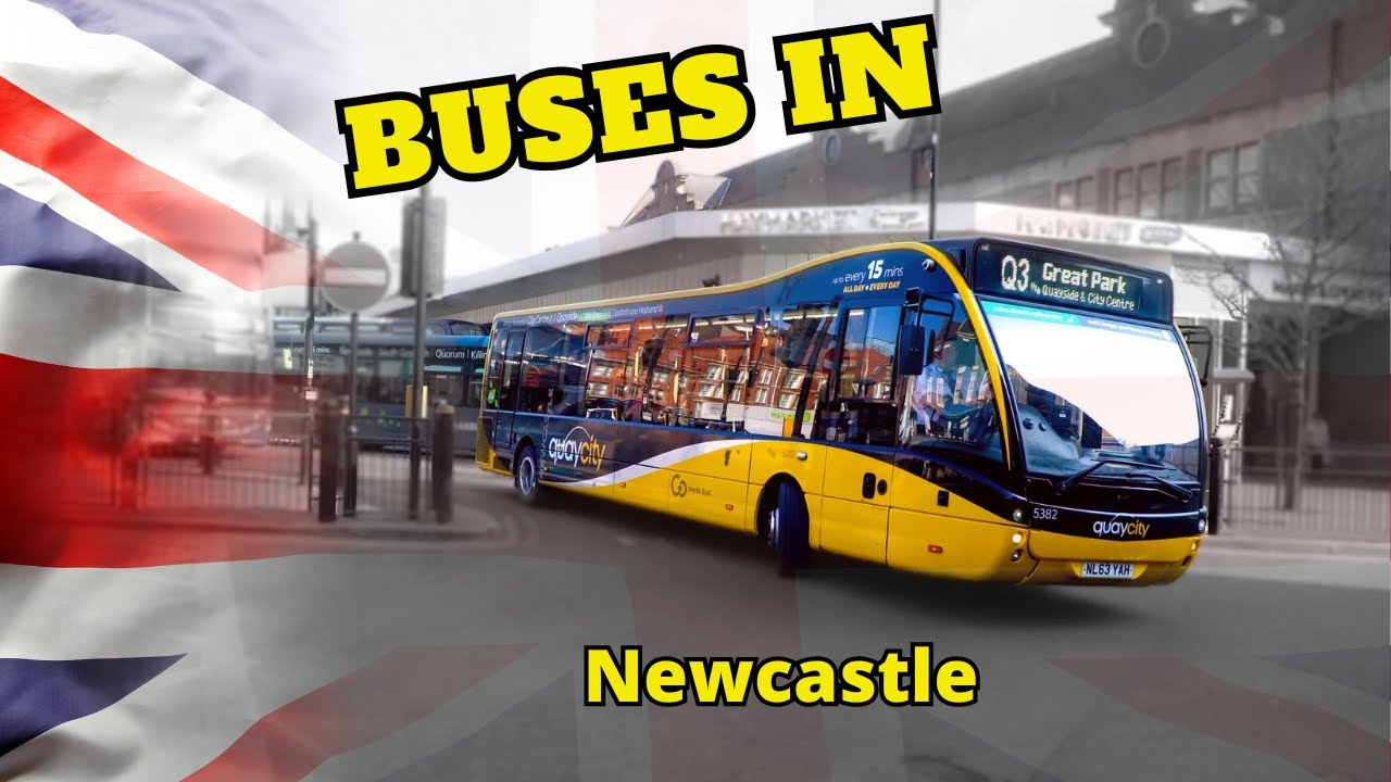 Buses in Newcastle 2022 part 1 #busspotting - YouTube