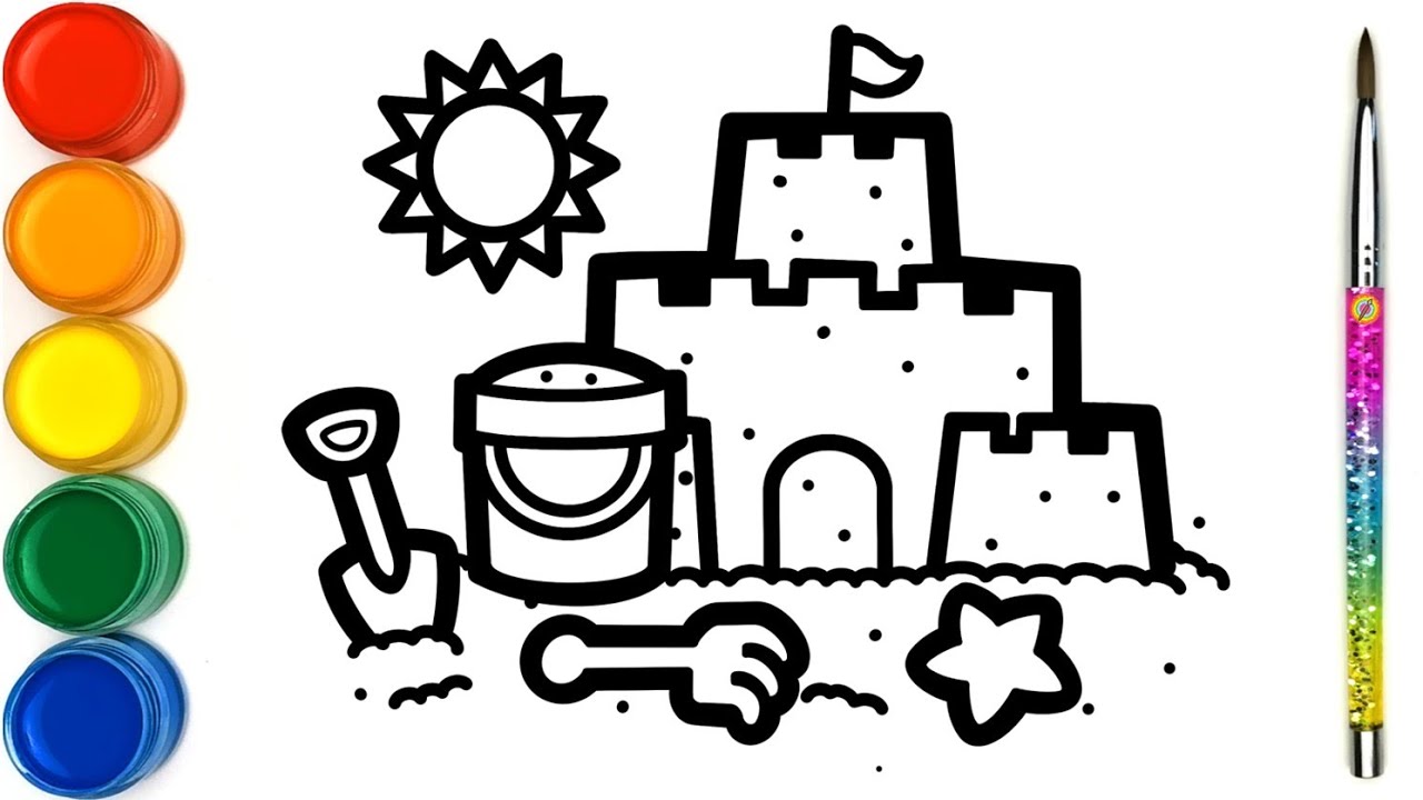 Mewarnai Gambar Istana