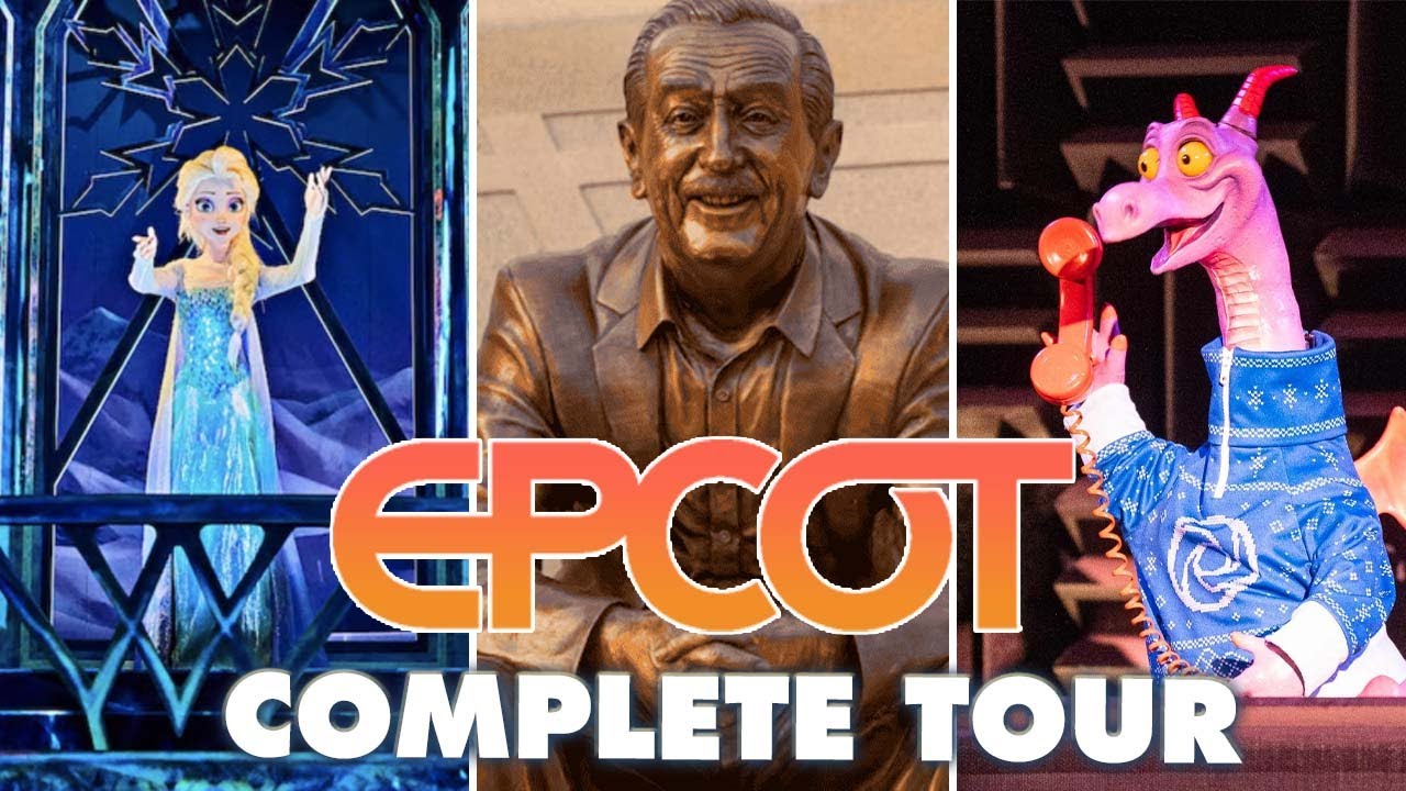 Complete Tour of EPCOT | Every Ride and Every Pavillion - YouTube