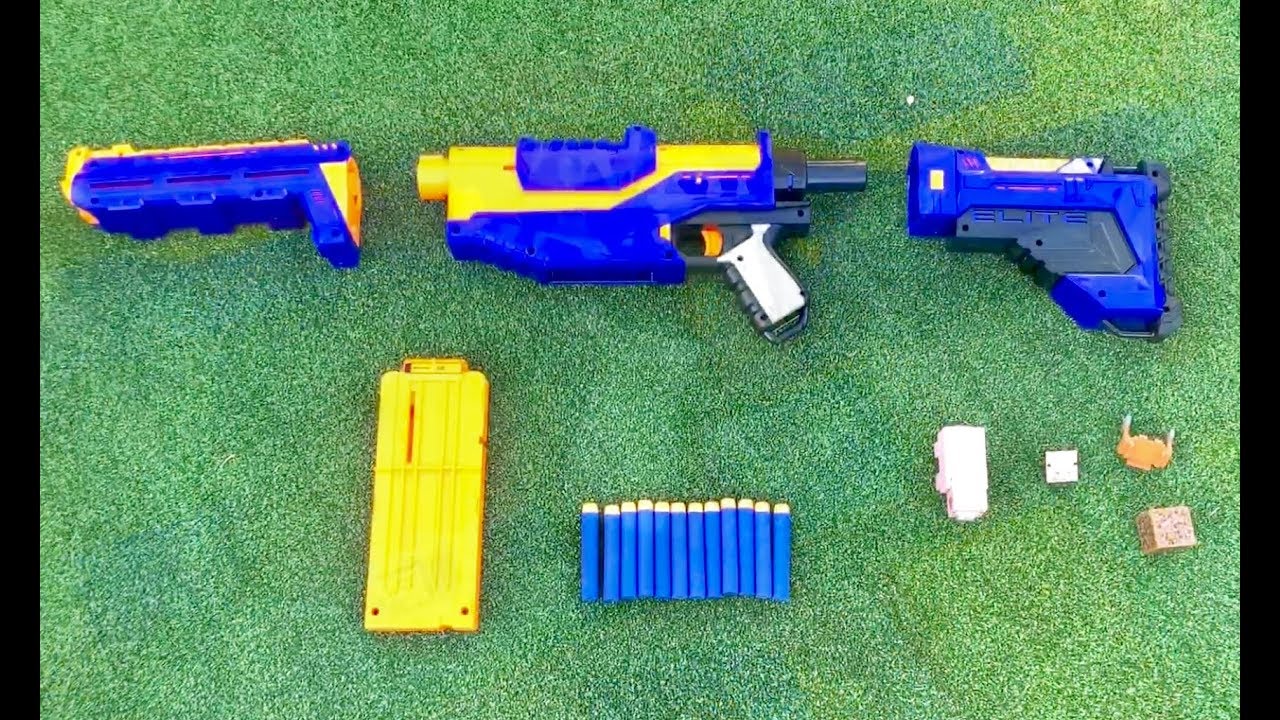 Nerf Delta Trooper N Strike Elite - We Test This new Modular Nerf Toy ...