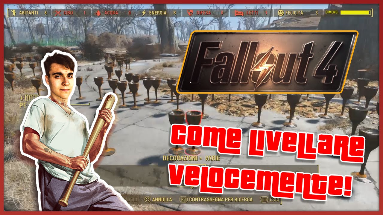 Fallout 4 - COME LIVELLARE VELOCEMENTE (10k XP al Minuto ! ESPERIENZA ...