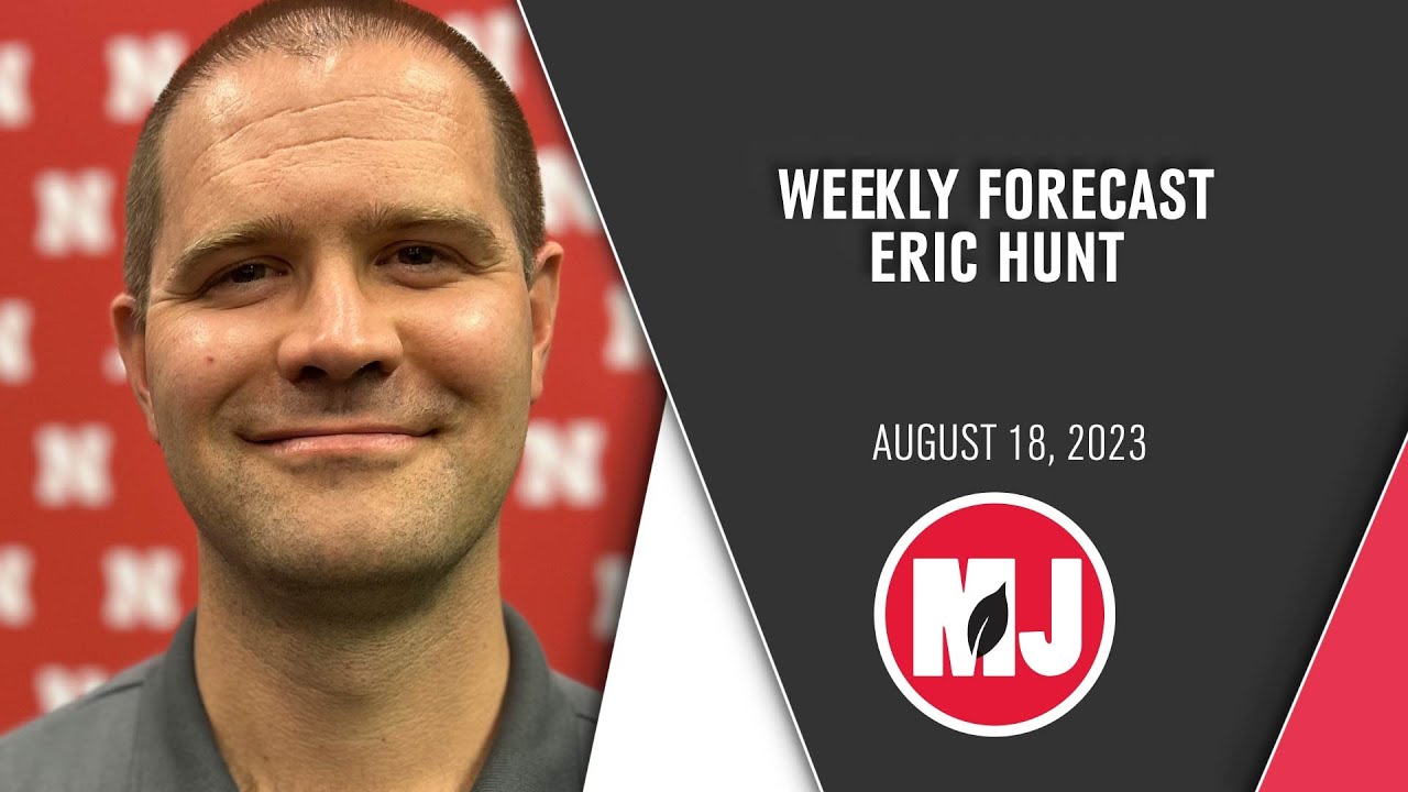 Weekly Forecast | Eric Hunt | August 18, 2023 - YouTube