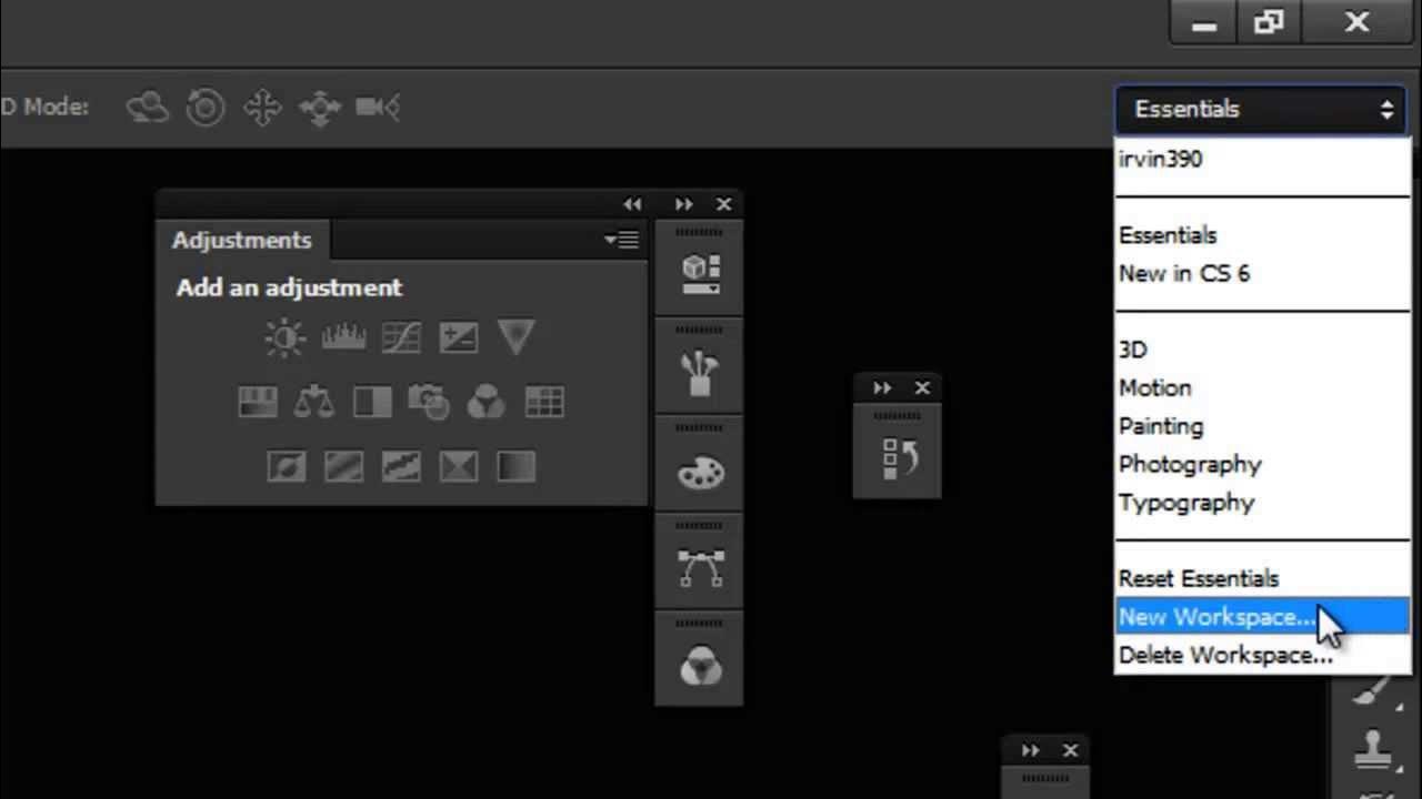 Photoshop CS6 Beginner Tutorial Interface and Basics - YouTube