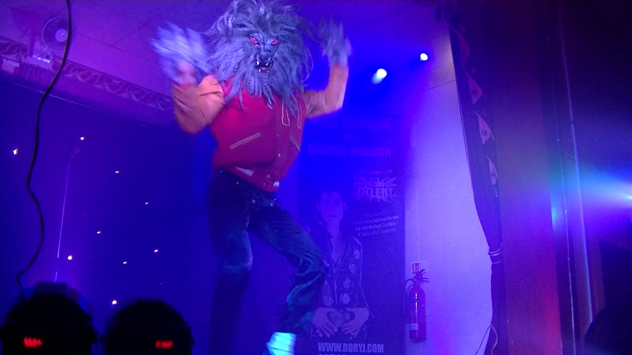 Rory Jackson as Michael Jackson THRILLER in Manston on 24th October ...