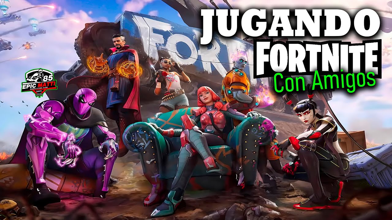 🔴EN VIVO -🔥🎮 ¡Jugando en un evento especial de Fortnite en colab con mi ...