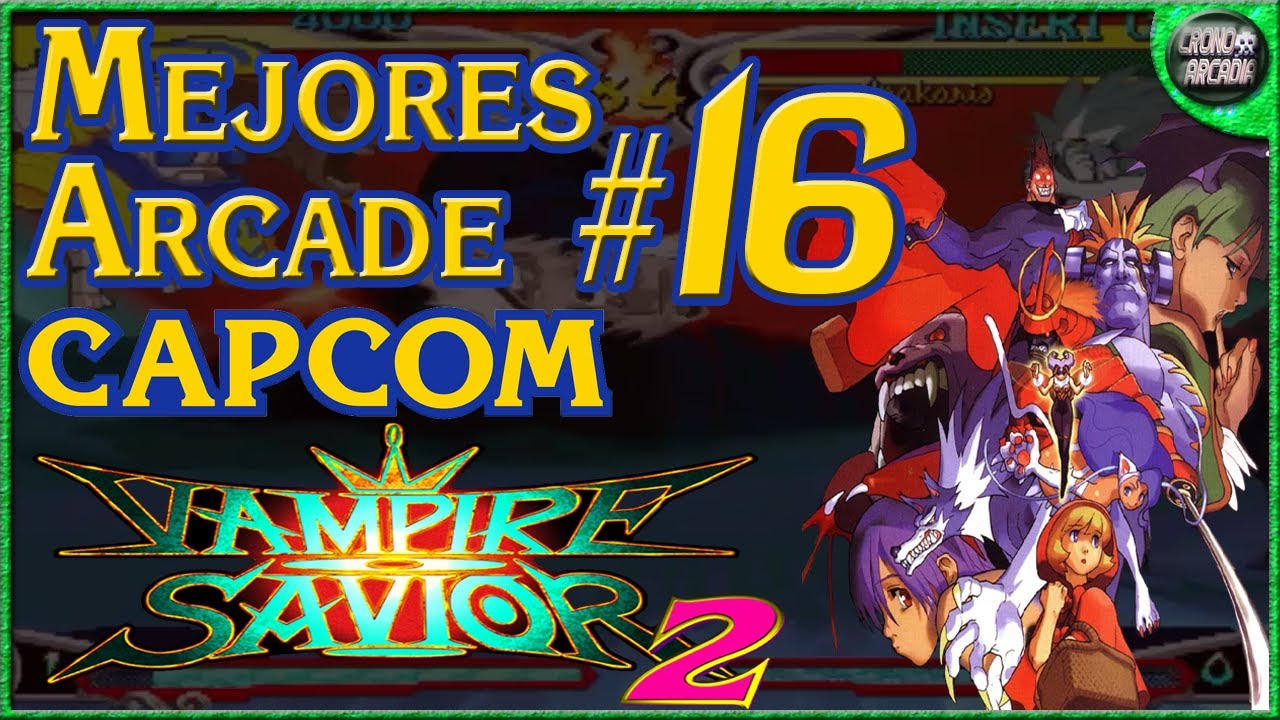 TOP Mejores ARCADE de CAPCOM # 16 VAMPIRE SAVIOR 2 - YouTube