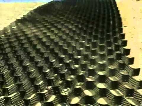 How to Install GEOWEB® Geocell Sections Down a Slope with Toe Anchoring