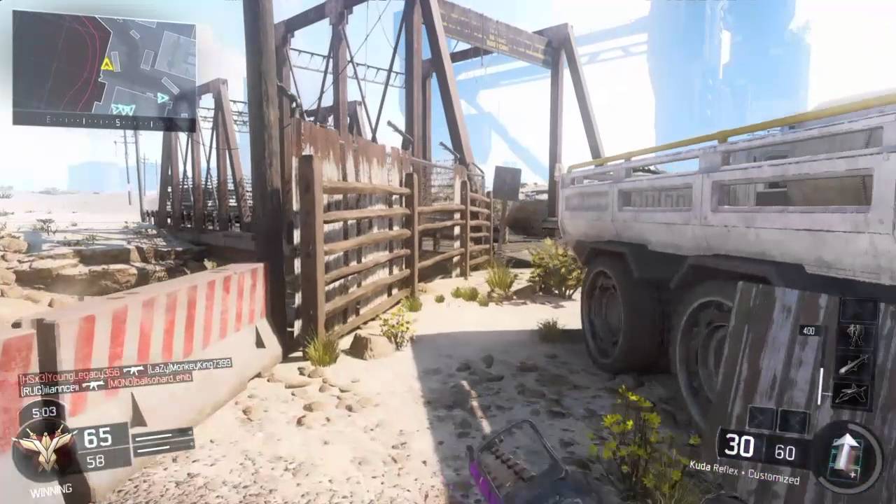 Call of Duty BO3 Kuda SMG Gameplay" 30 +Kill TDM" PS4 - YouTube