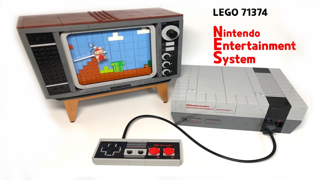 Lego NES (71374) Stop motion Build - YouTube