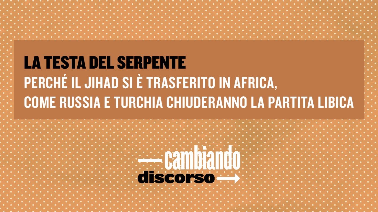 La testa del serpente | Scuola di formazione "Cambiando Discorso" - YouTube