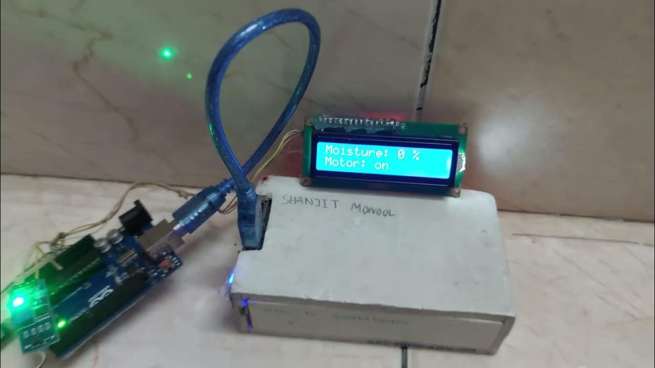 Automatic irrigation system with soil moisture sensor and arduino uno ...