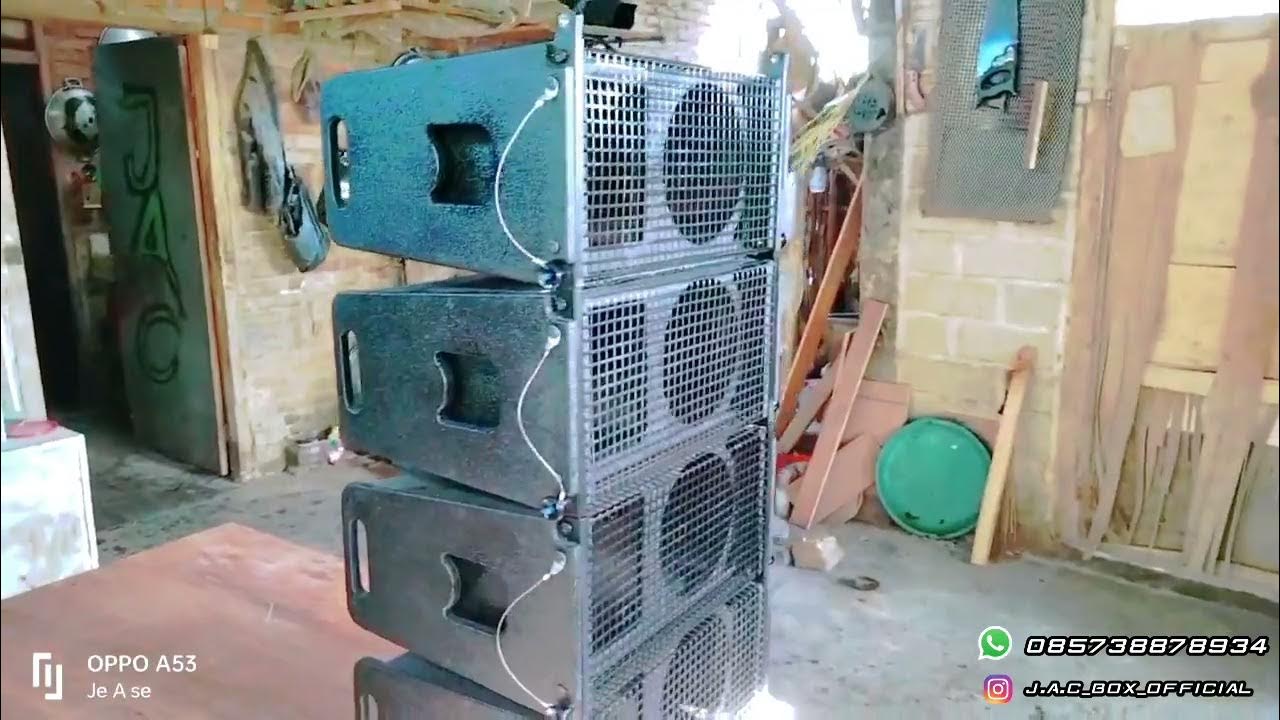 paket box line array 8 in model Vera murah poll - YouTube