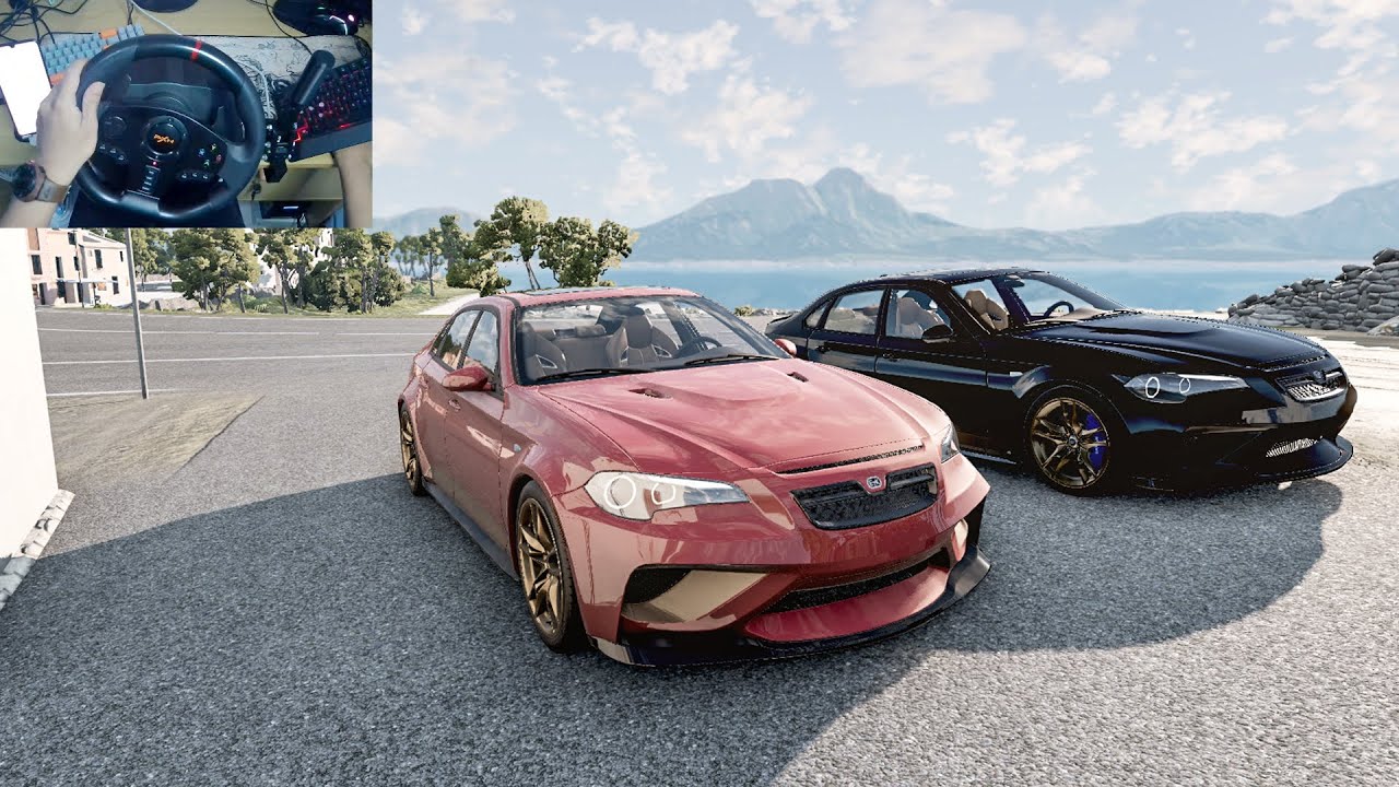 Visiting Grandma's Garden - BeamNG.Drive | Steering Wheel + Homemade ...