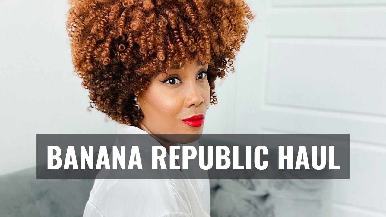 BANANA REPUBLIC TRY ON HAUL | THE QUAINTRELLE LADY - YouTube