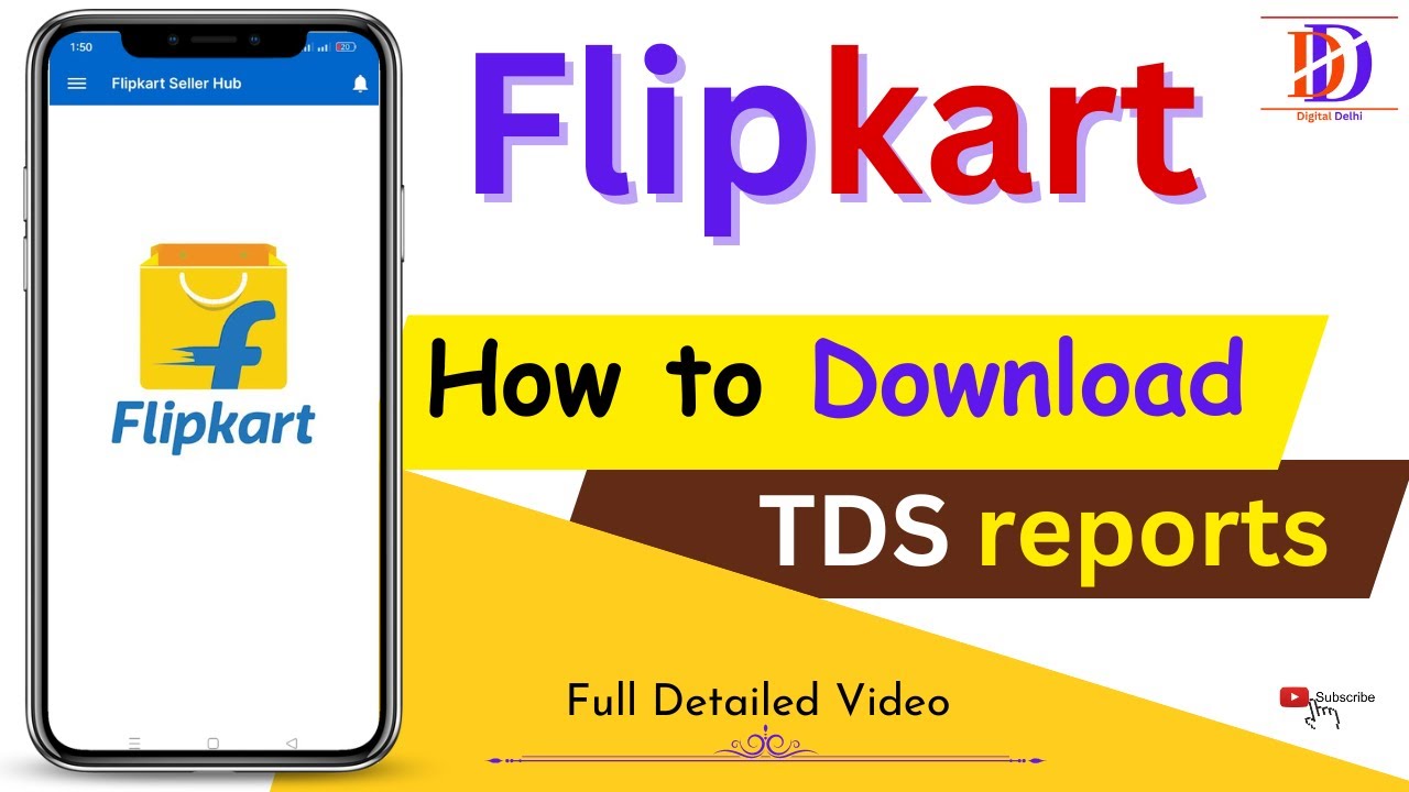 How to Download TDS reports from Flipkart | full detailed video | step by step guide | GST ...