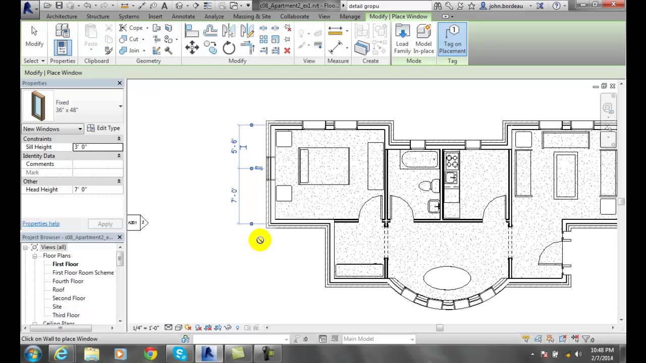 Revit 05-46 Creating Similar Elements - YouTube
