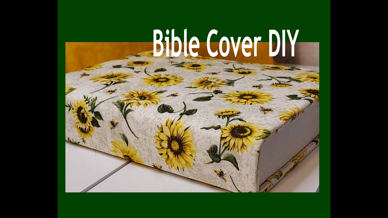 Custom Bible Cover DIY - YouTube