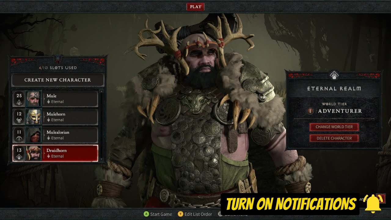 Diablo IV - Druid Gameplay! - YouTube