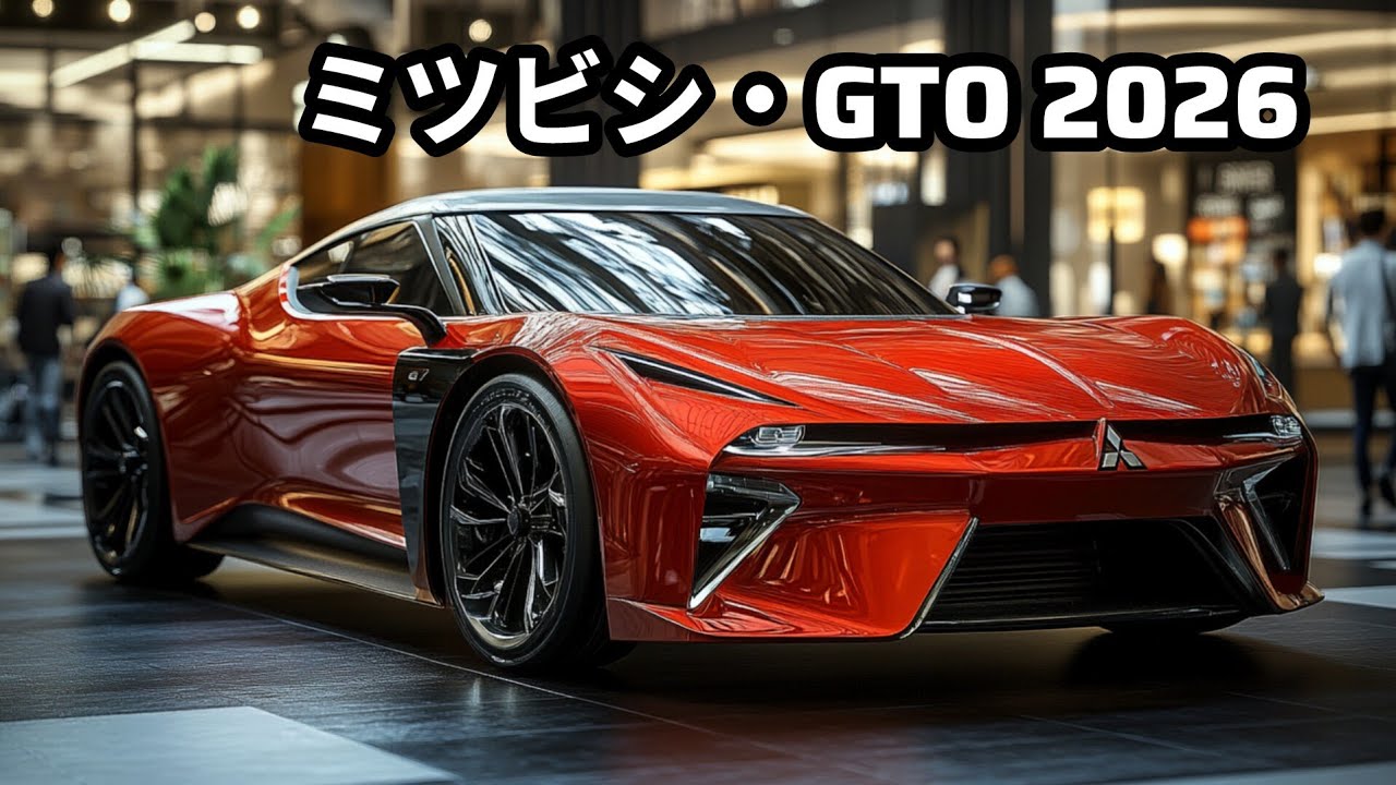 2026年型三菱GTO：伝説が再び蘇るスポーツカーの進化 - YouTube