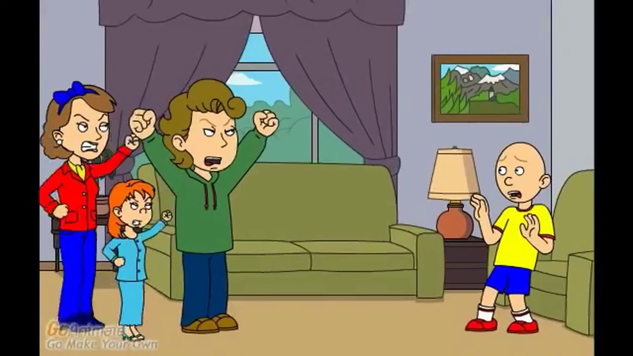 Robbie Rotten Hiding Caillou Gets Grounded - YouTube