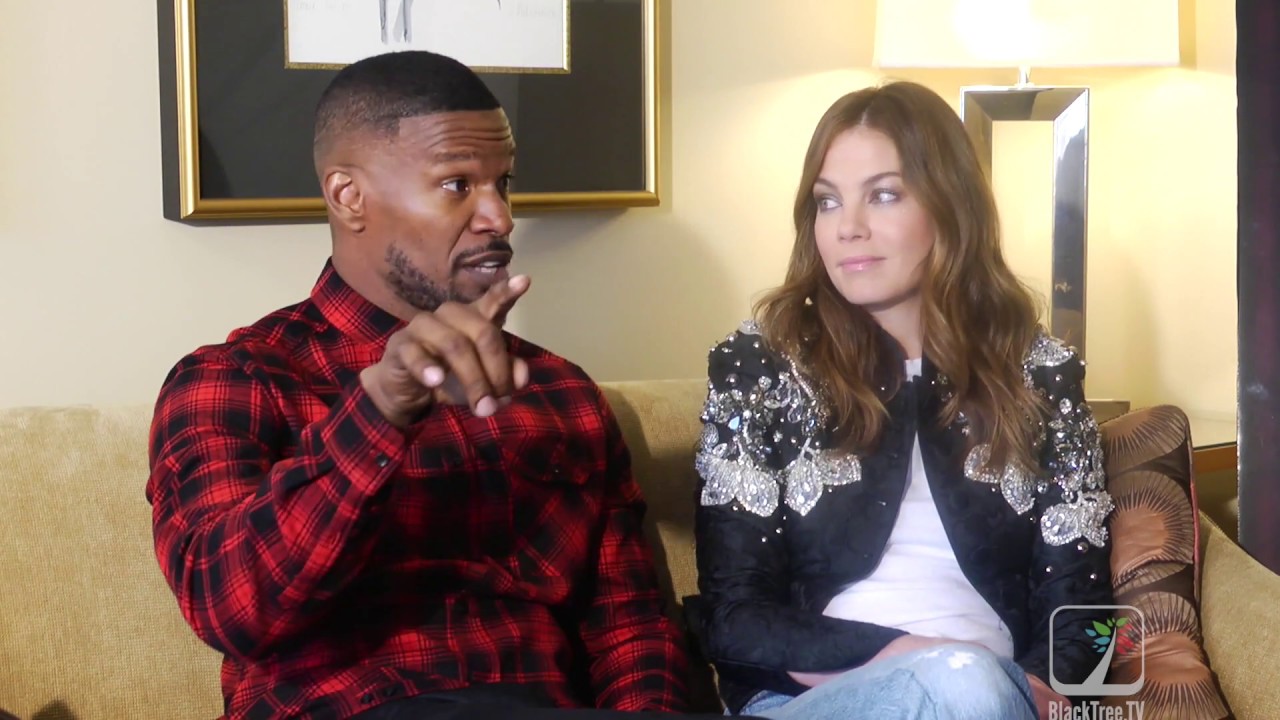 Jamie Foxx on Michelle Monaghan knocking his damn teeth out | SLEEPLESS ...