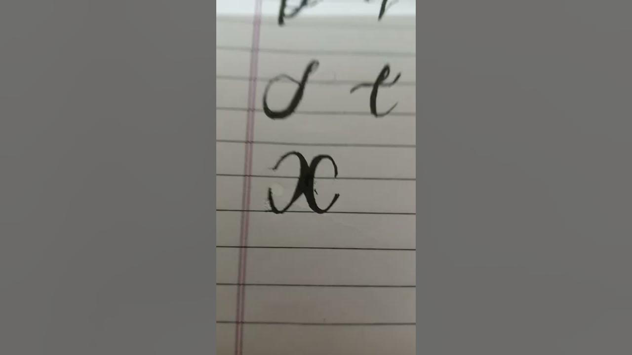 How To Write X In Calligraphy With Pen YouTube how-to-write-x-in-calligraphy-with-pen-youtube