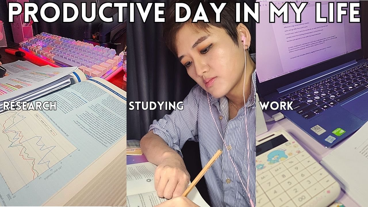STUDY VLOG | A Productive Day In My Life | Motivation | Roidmi EVA - YouTube