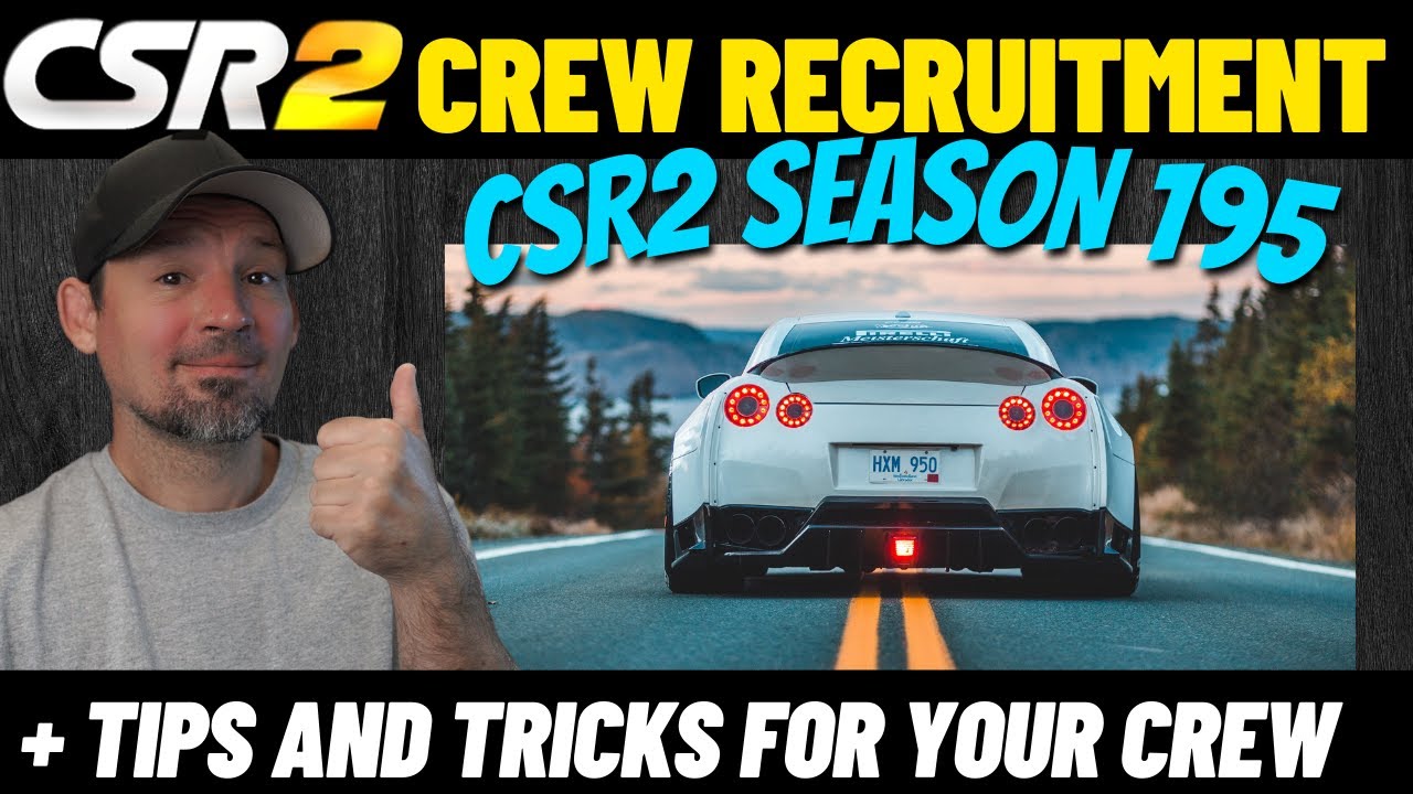 and Tips for your Crew | CSR2 Tips and Tricks - YouTube