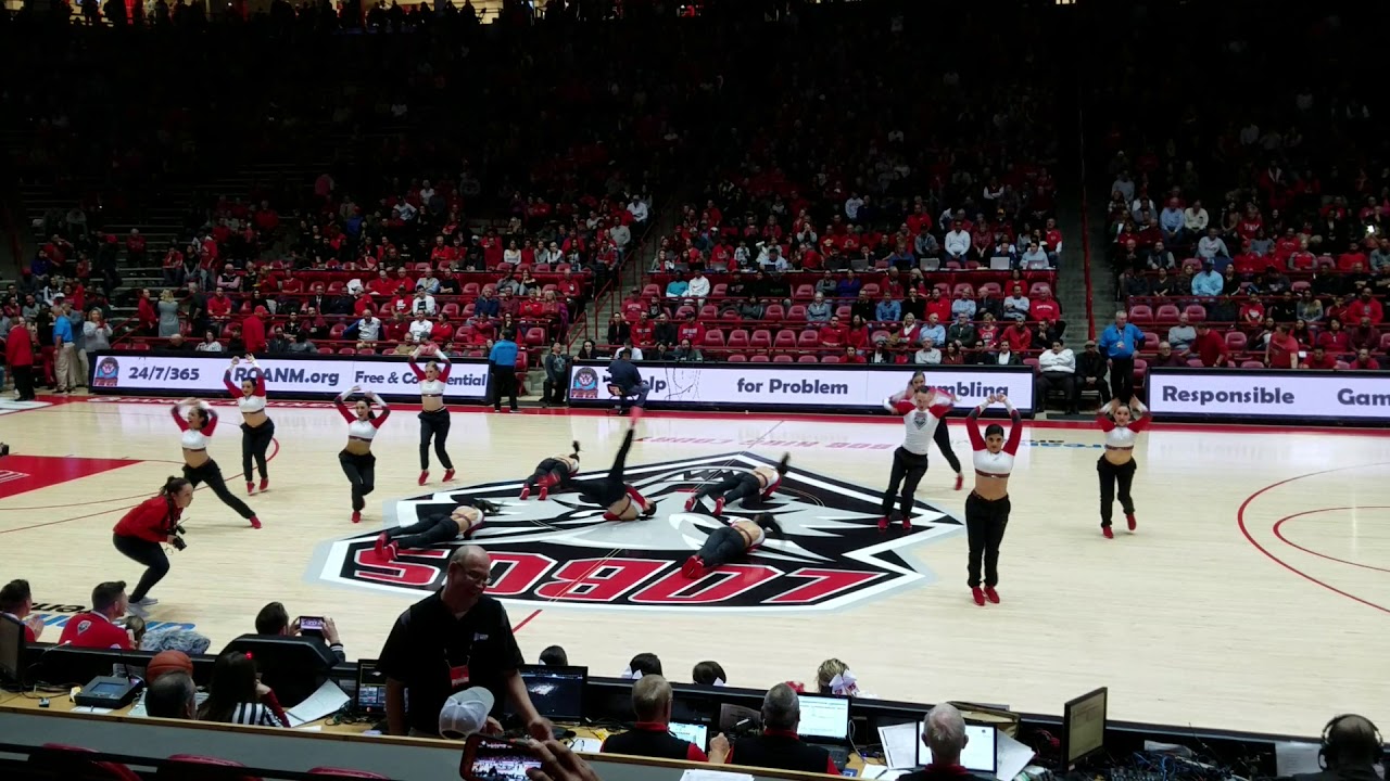 2019 UNM Lobo Dance Team Nationals Routine - YouTube